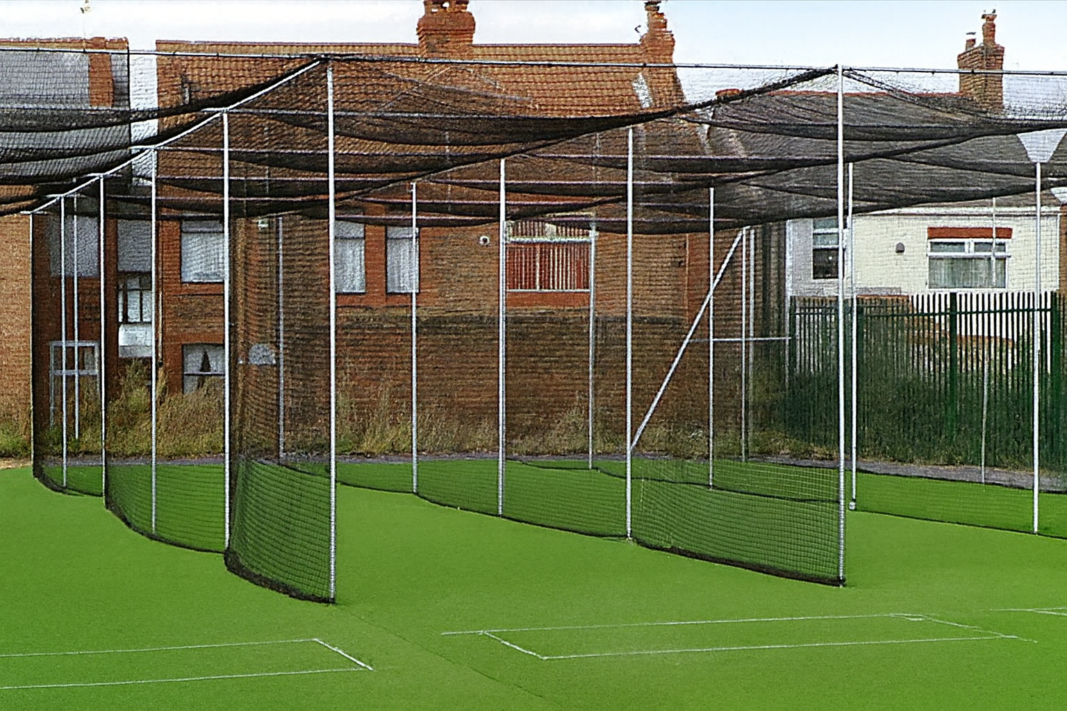 1 Bay Heavy Duty Fixed Cricket Cage & Net - 14.64m x 3.66m | Nets4You ...