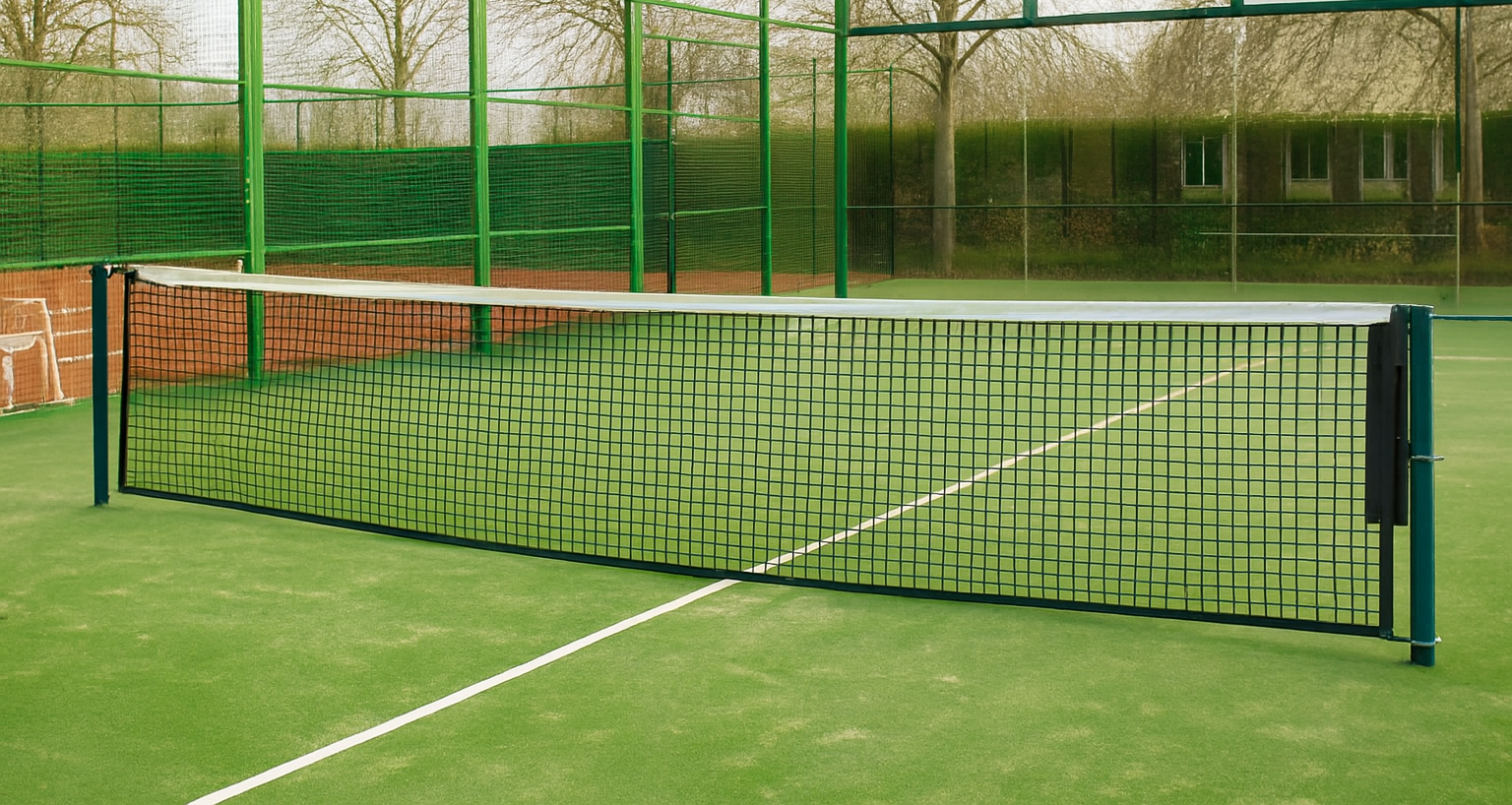 Single Padel Tennis Net 10m x 0.92m - 3mm Diameter | Nets4You | Bespoke ...